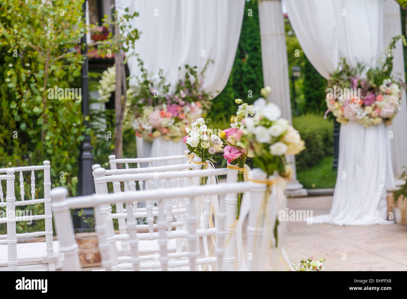 wedding set up Stock Photo - Alamy