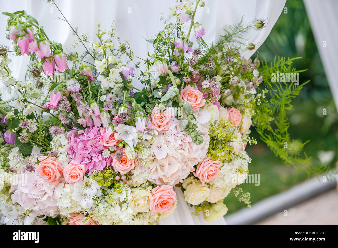 wedding set up Stock Photo - Alamy