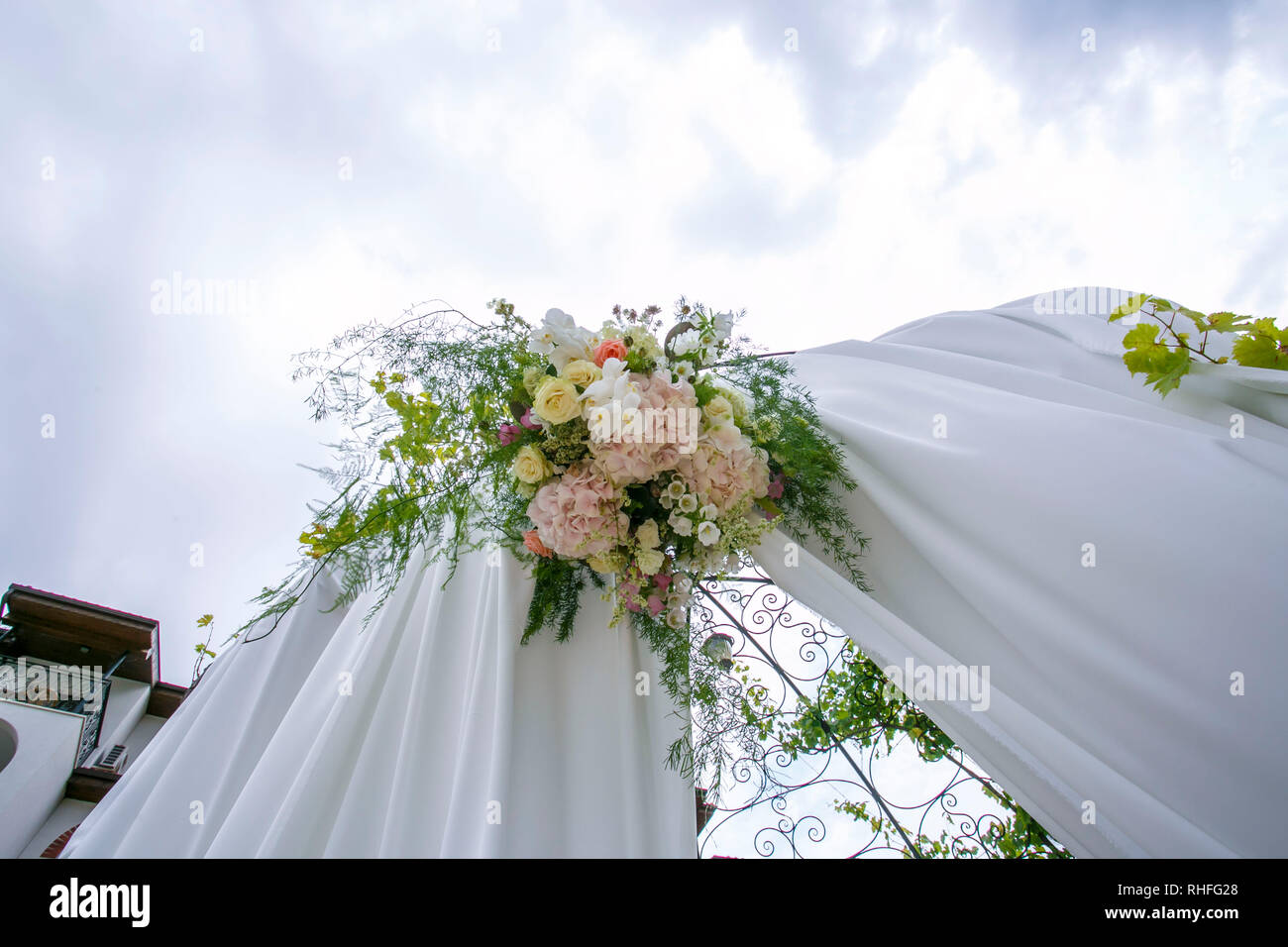 wedding set up Stock Photo - Alamy