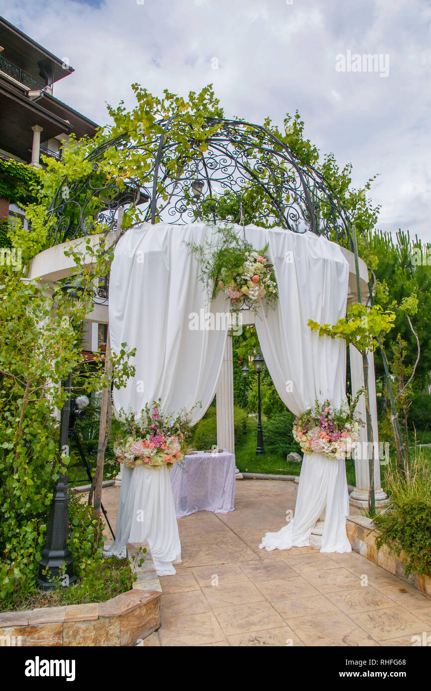 wedding set up Stock Photo - Alamy