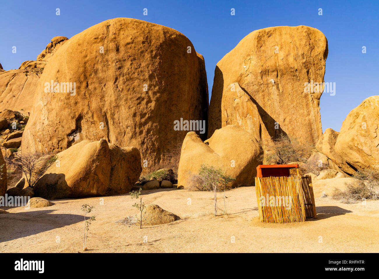 Colorful rocky landscape in Spitzkoppe Namibia outdoor Stock Photo - Alamy
