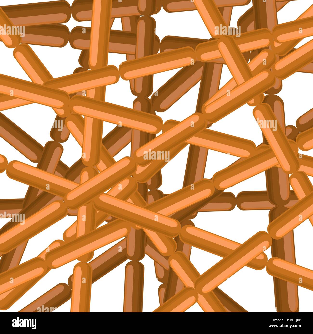 Street food circle design Stock Vector Images - Alamy