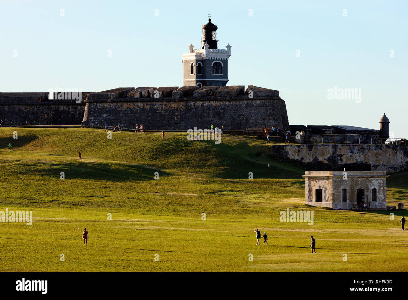 Castillo San Felipe del Morro, Old San Juan, Puerto Rico Stock Photo ...