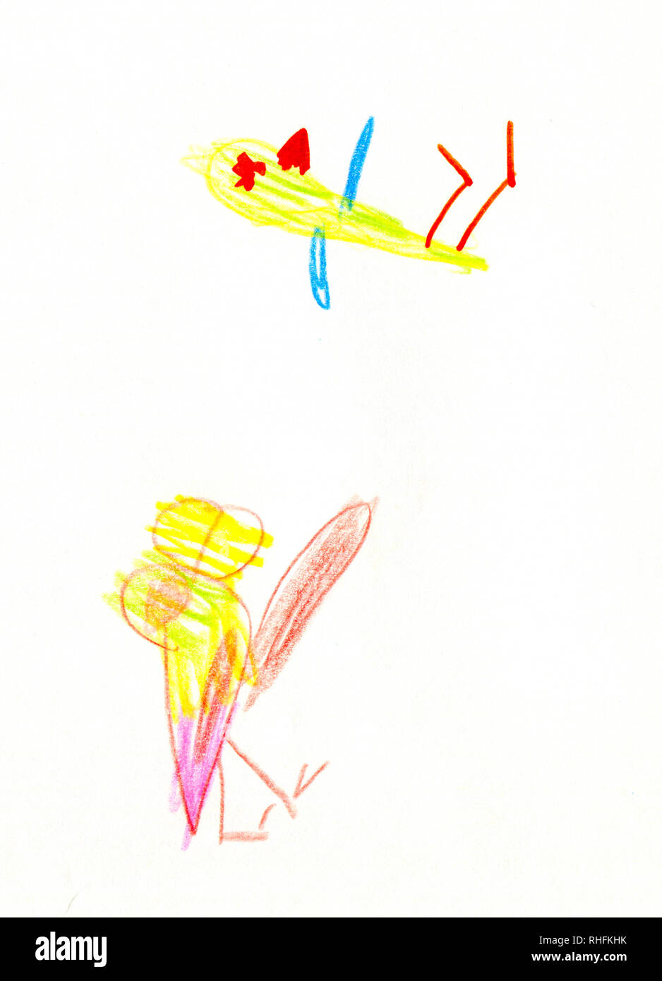 The Art Child's drawing Stock Photo - Alamy