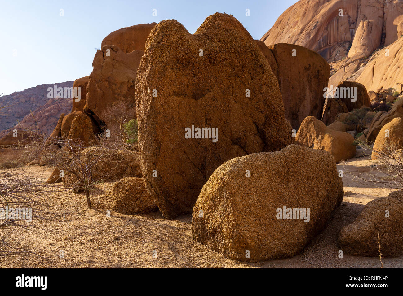 Rock formations close to Spitzkoppe outdoor Stock Photo - Alamy