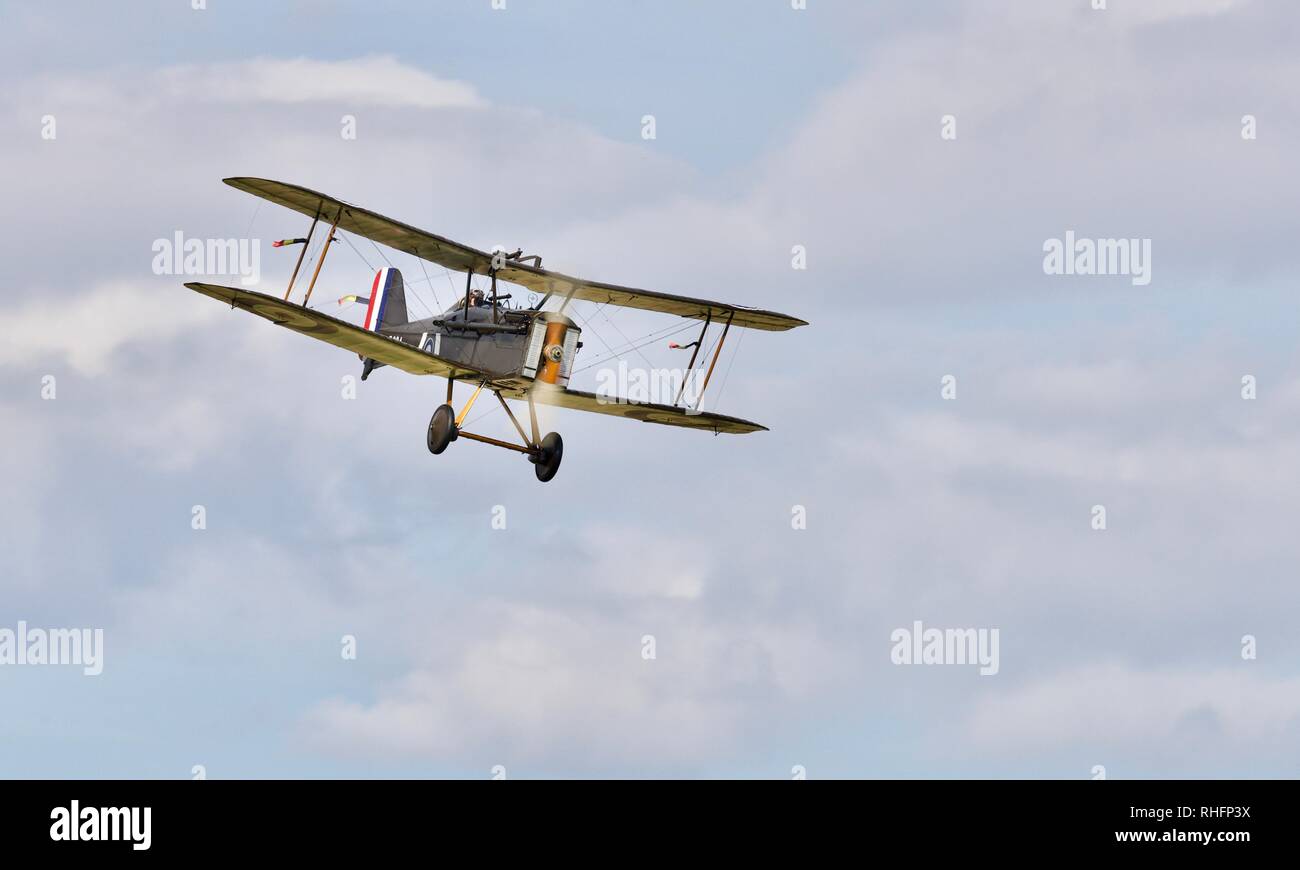Royal Aircraft Factory S.E.5a part of the Shuttleworth Collection and ...