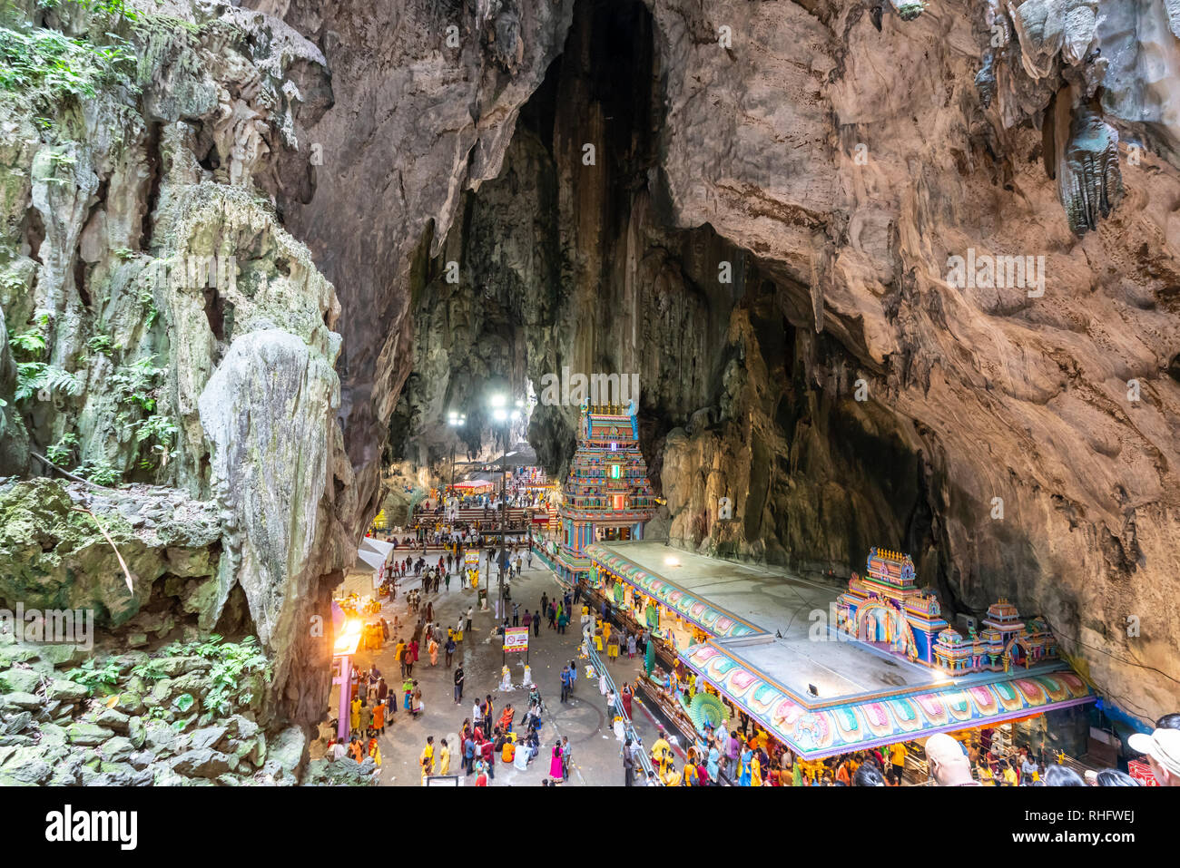 The temples in Batu Caves, Kuala Lumpur Stock Photo - Alamy