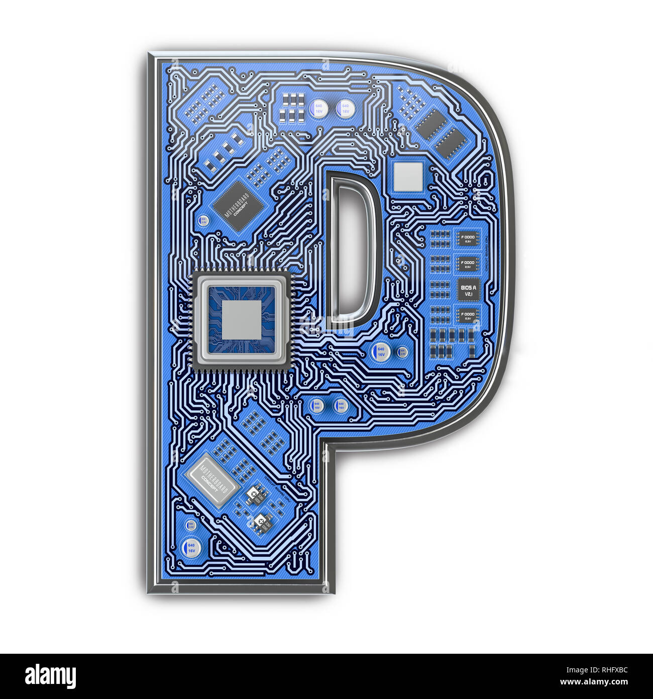 Letter P In Different Styles