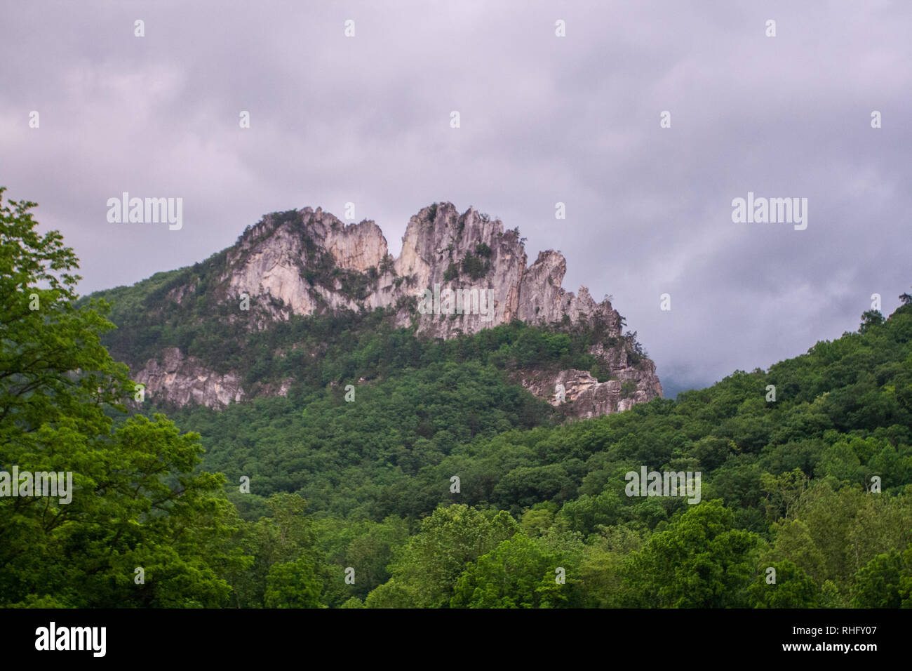 Seneca Rocks, West Virginia Stock Photo - Alamy