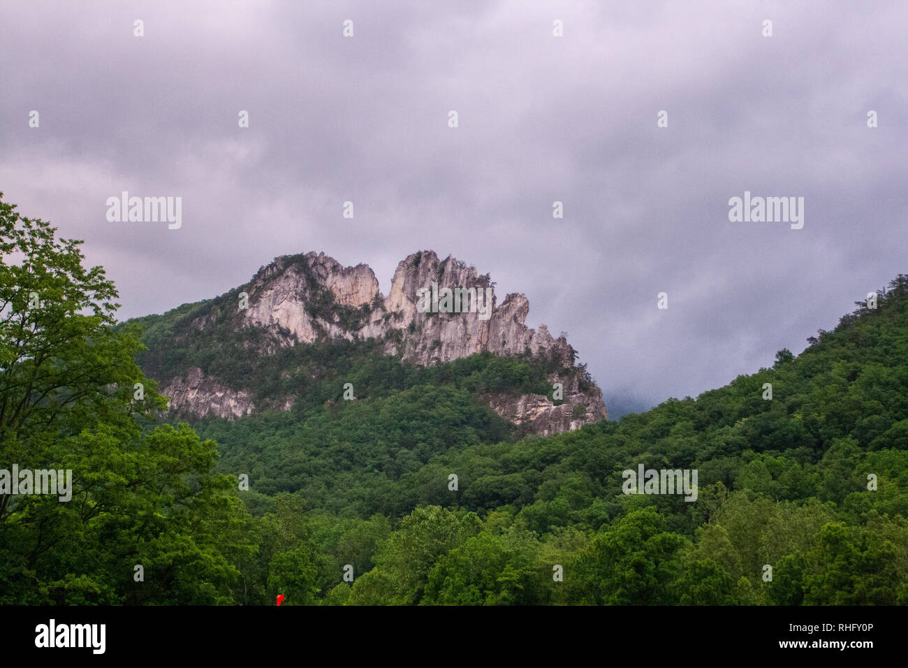 Seneca Rocks, West Virginia Stock Photo - Alamy