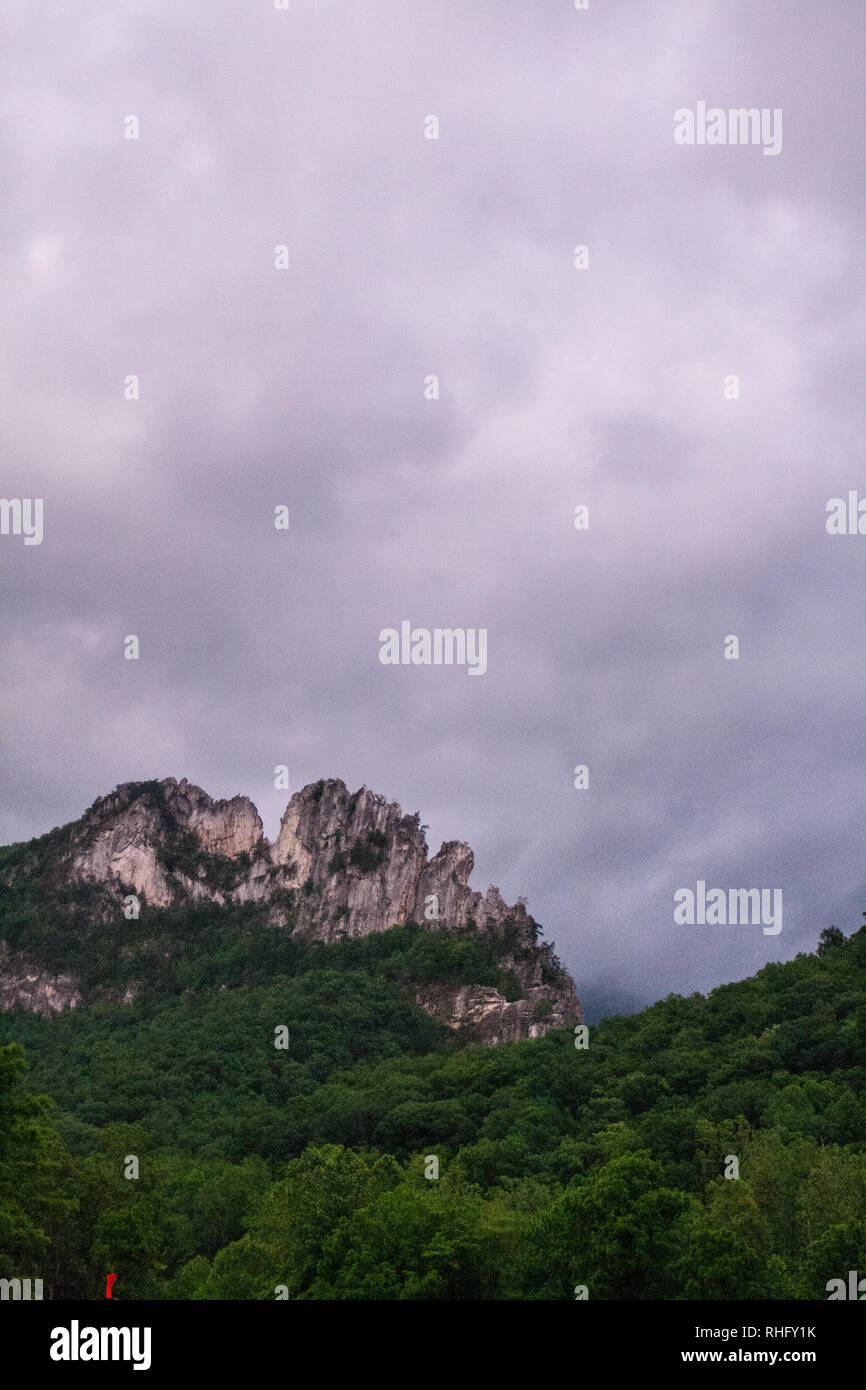 Seneca Rocks, West Virginia Stock Photo - Alamy