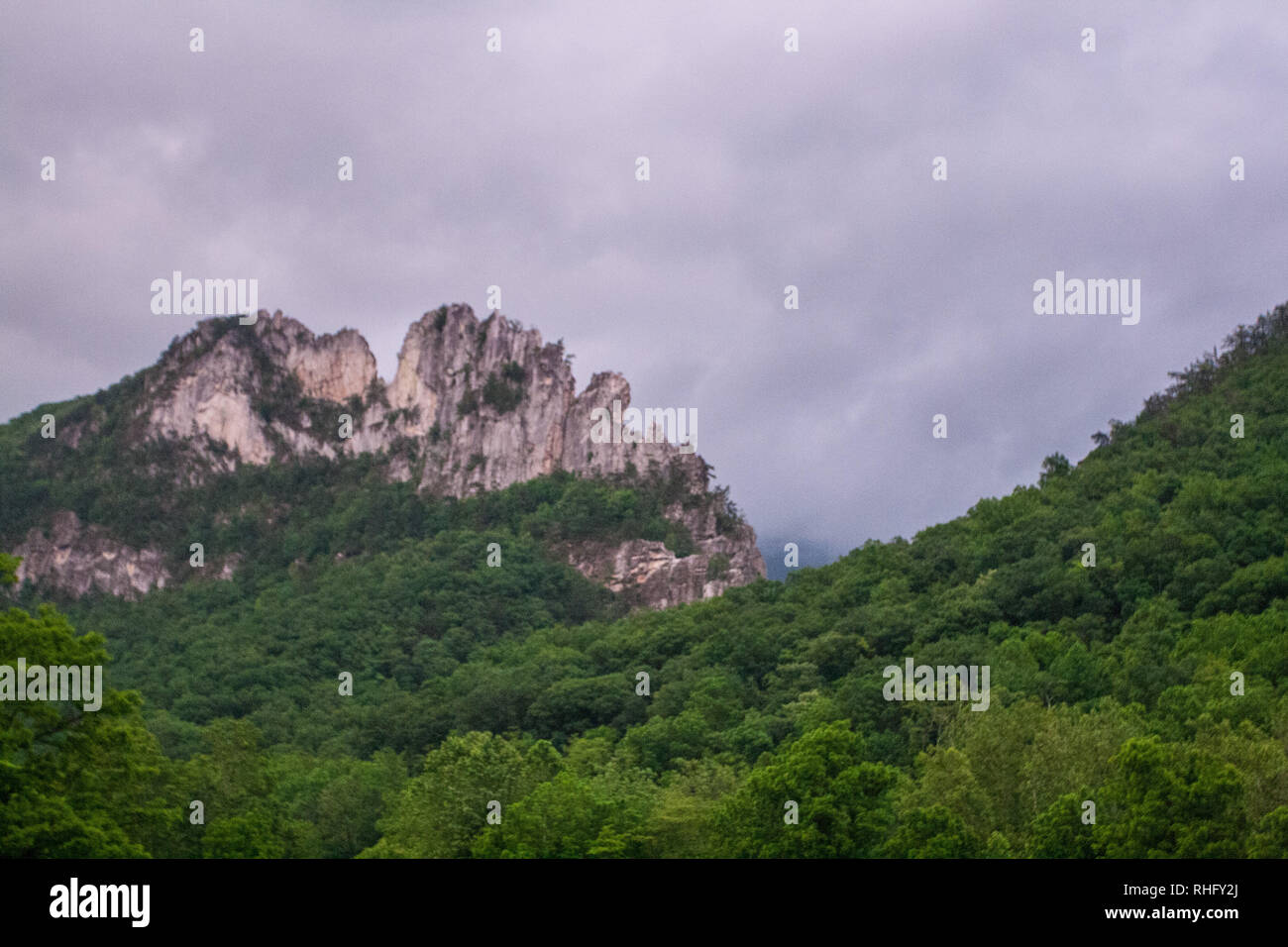 Seneca Rocks, West Virginia Stock Photo - Alamy