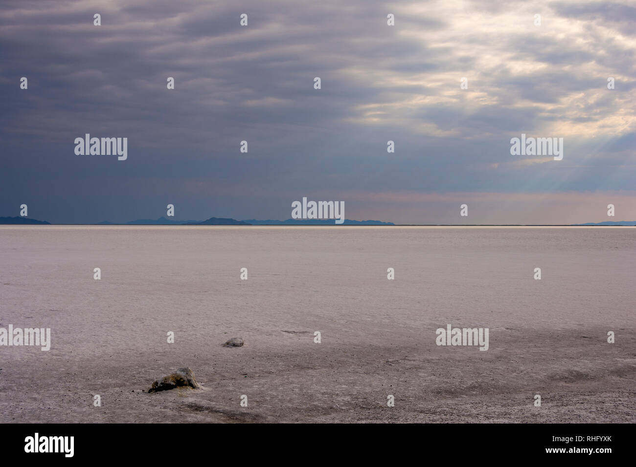 Bonnevile salt flats hi-res stock photography and images - Alamy
