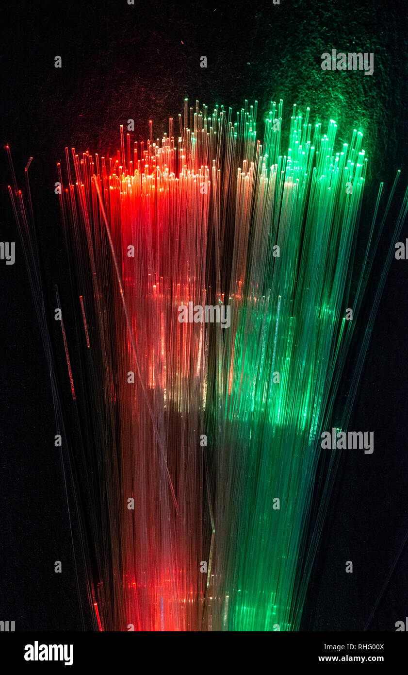 Fibre optics bunch hi-res stock photography and images - Alamy