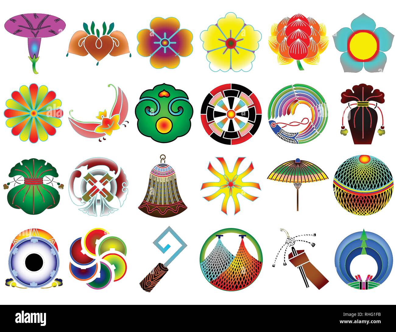 Japanese urban detail Stock Vector Images - Alamy