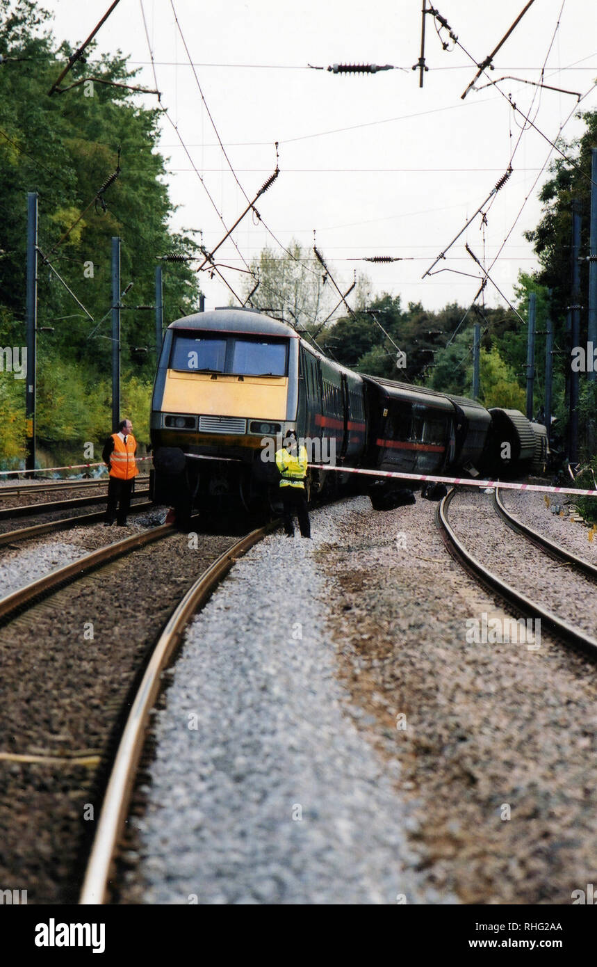 Hatfield Train Crash Stock Photo - Alamy