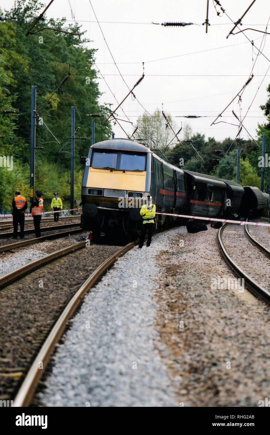 Hatfield Train Crash Stock Photo - Alamy