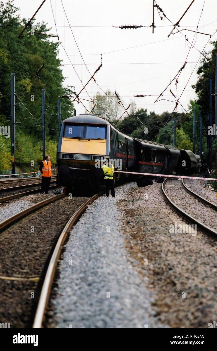 Hatfield Train Crash Stock Photo - Alamy