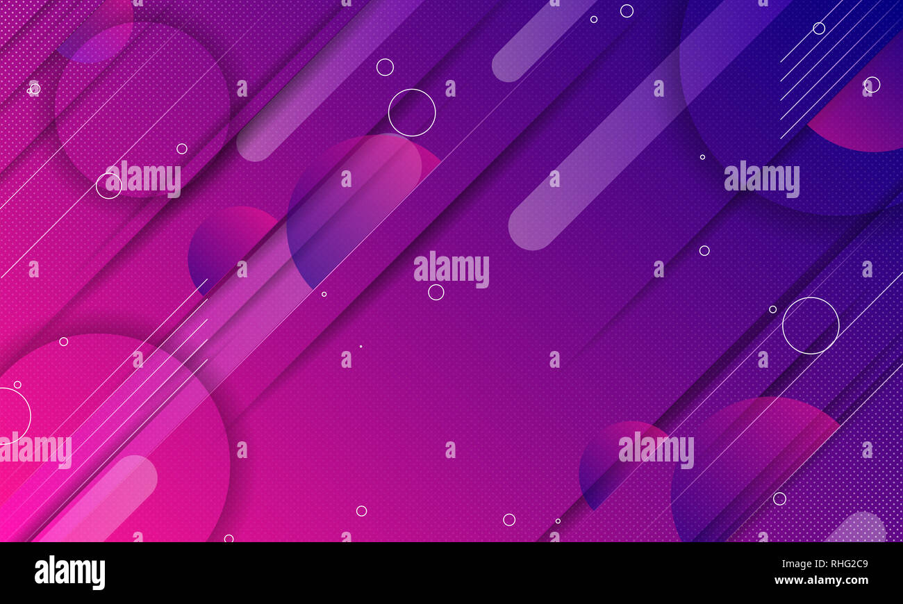 Abstract color background with neon colors and lines. Raster design ...