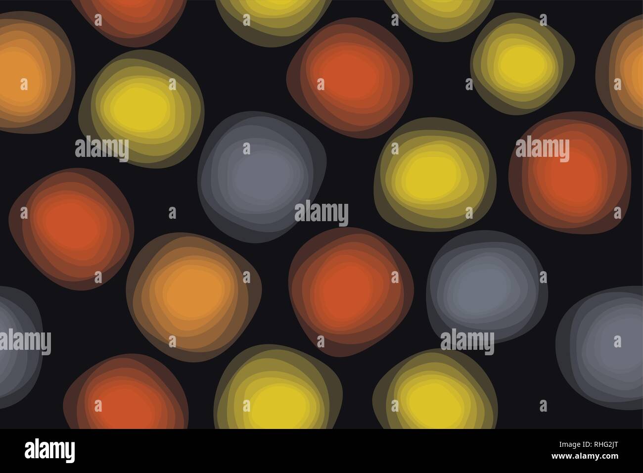 Seamless, abstract background pattern made with transparent, organic ...