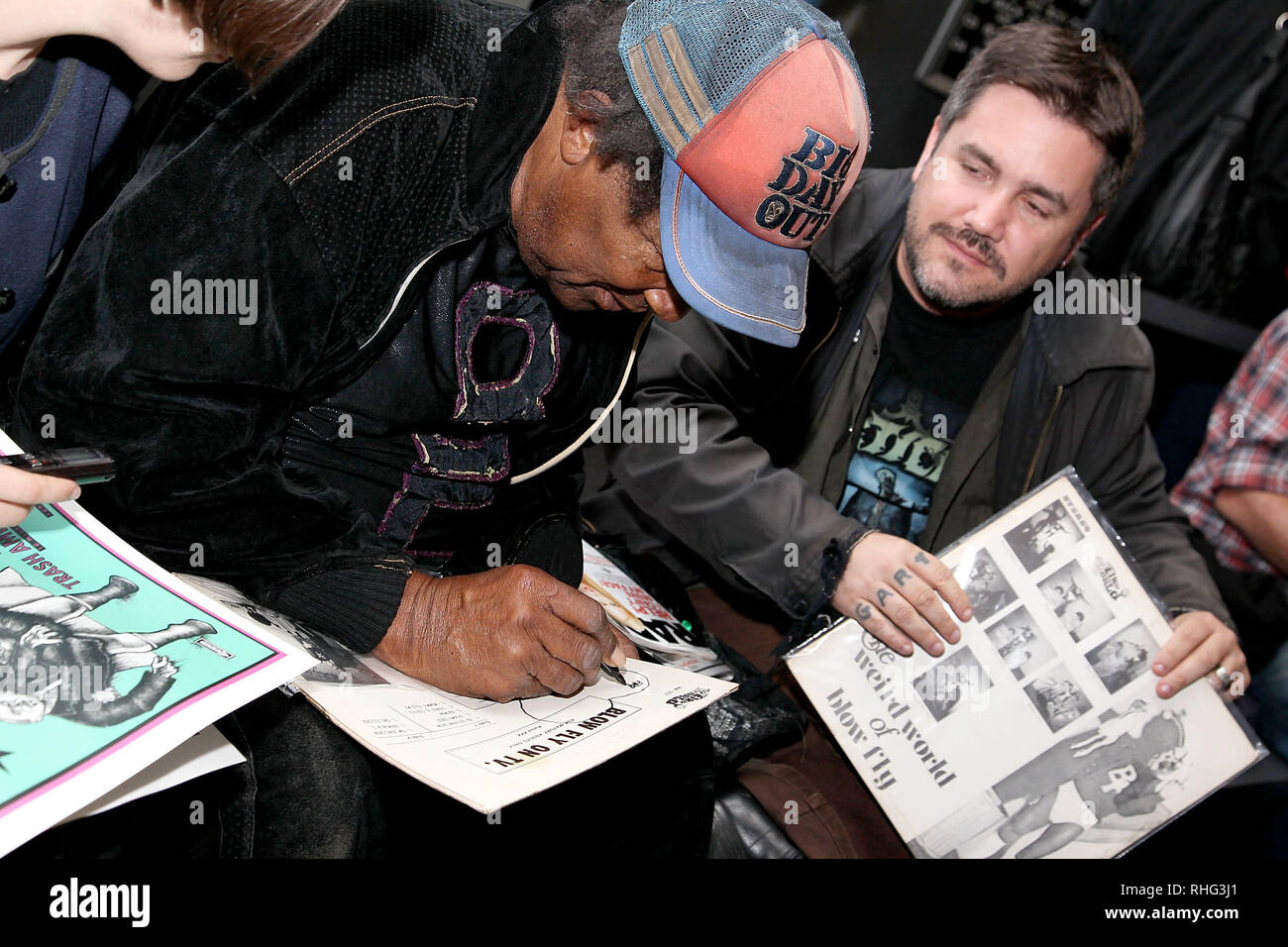 New York, USA. 16 Sep, 2011. Rap legend, Clarence “BLOWFLY” Reid at The ...