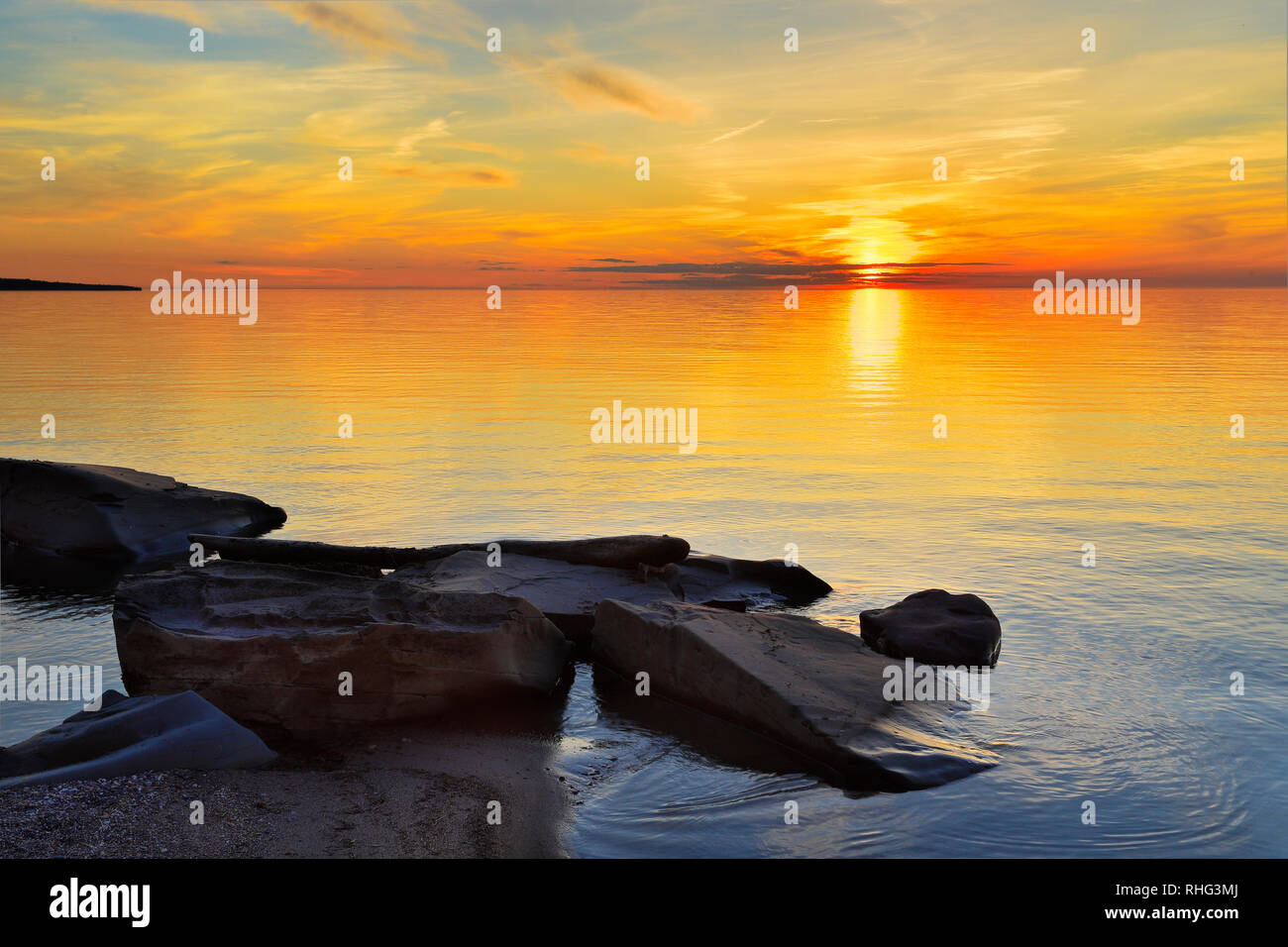 Silver city michigan lake superior hi-res stock photography and images ...