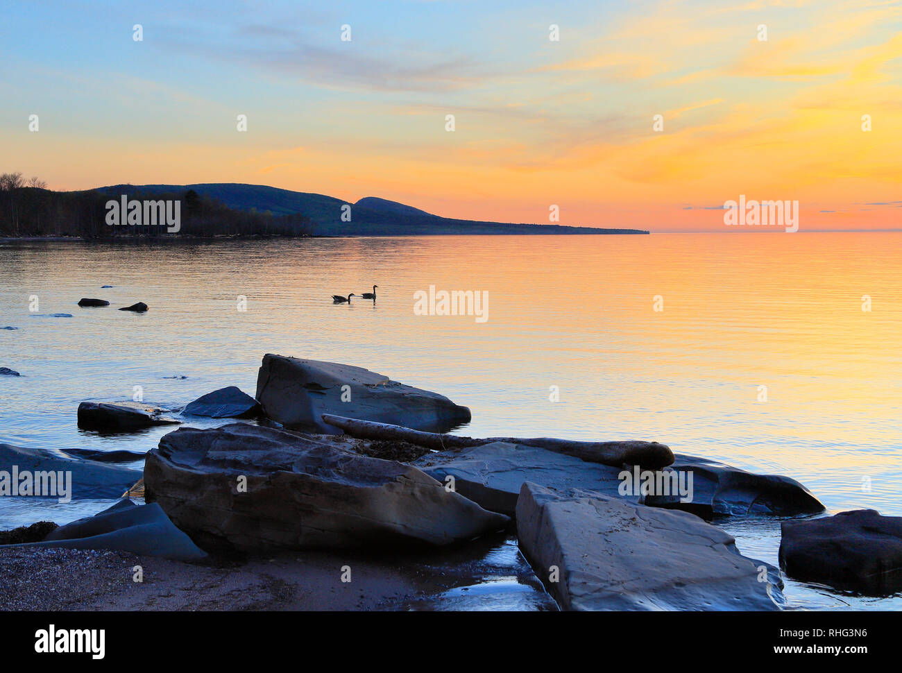 Silver city michigan lake superior hi-res stock photography and images ...