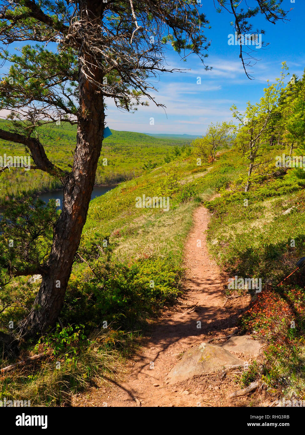 Escarpment Trail, Lake of the Clouds, Porcupine Mountains Wilderness ...