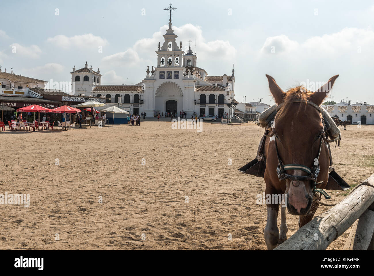 El Rocio - Spain Stock Photo - Alamy