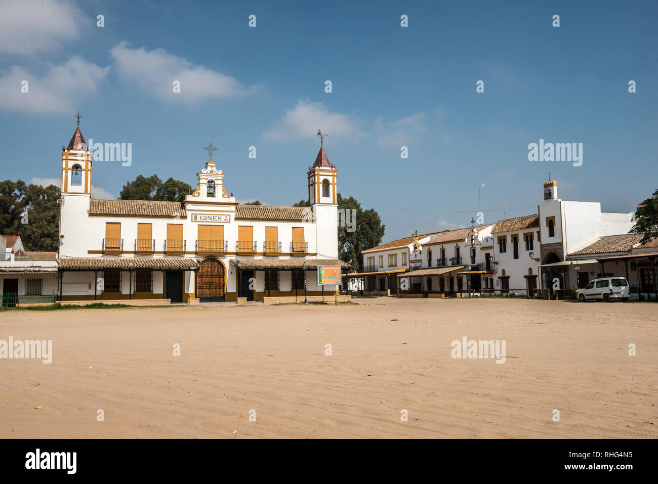 El Rocio - Spain Stock Photo - Alamy