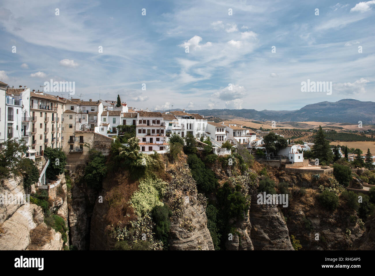 The city of Ronda in Andalucia Stock Photo - Alamy