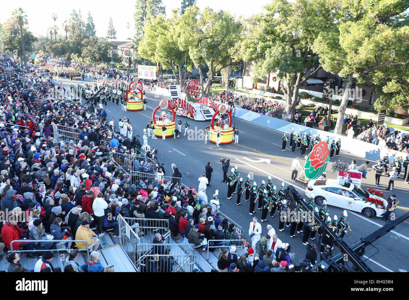 2019 Tournament of Roses Parade in Pasadena, California on January 1 ...