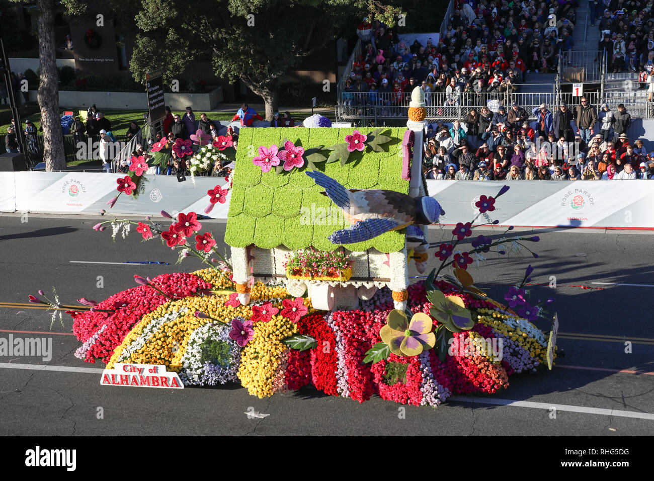 2019 Tournament of Roses Parade in Pasadena, California on January 1 ...