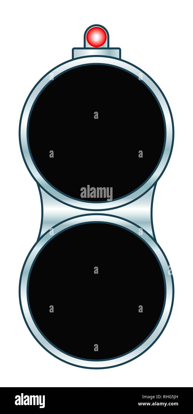 Double barrel gun Stock Vector Images - Alamy