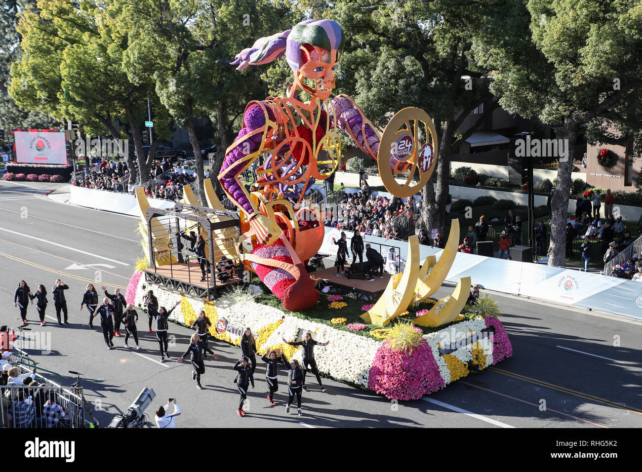 2019 Tournament of Roses Parade in Pasadena, California on January 1 ...