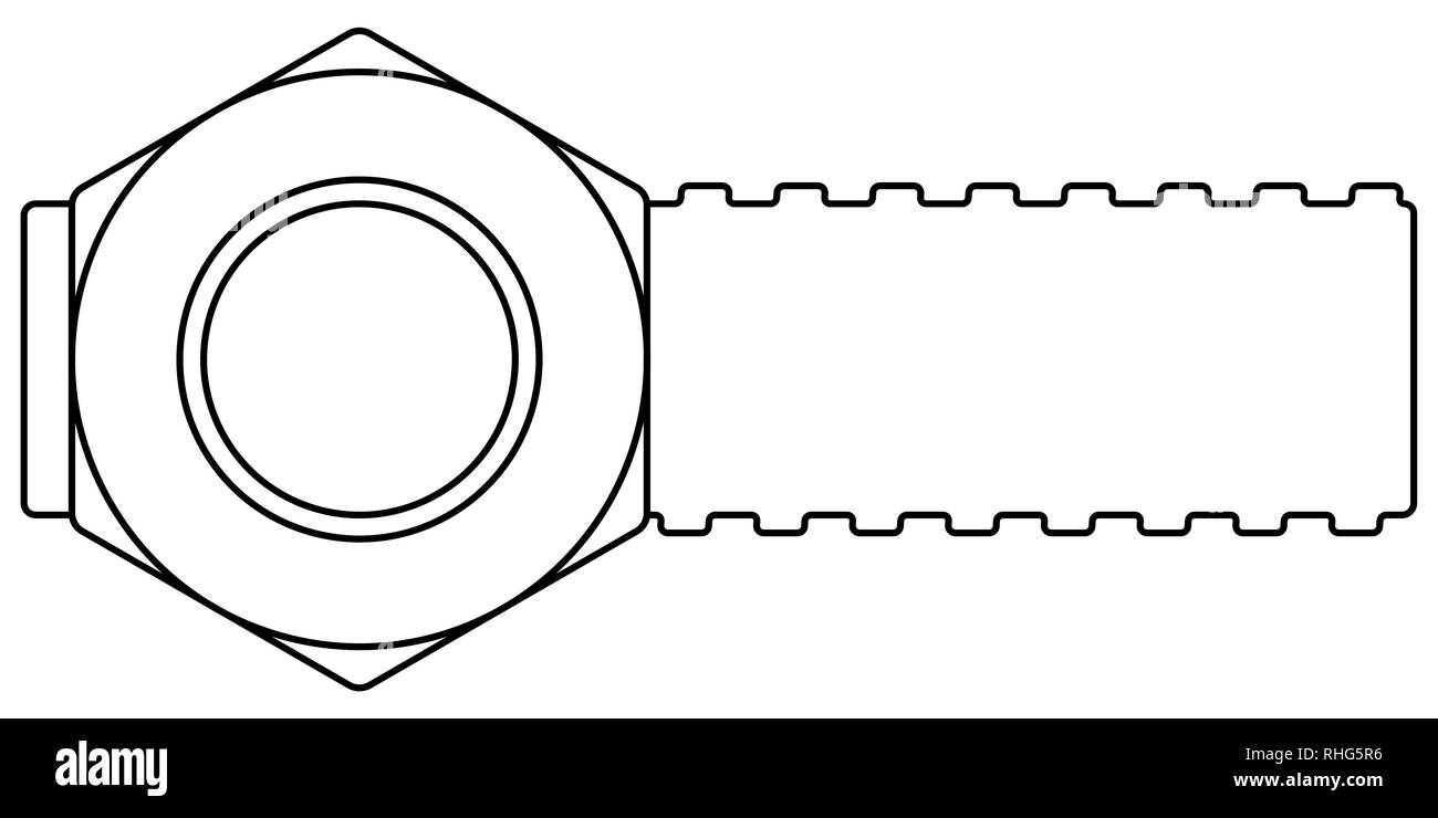 Illustration of the abstract contour screw banner Stock Vector Image ...