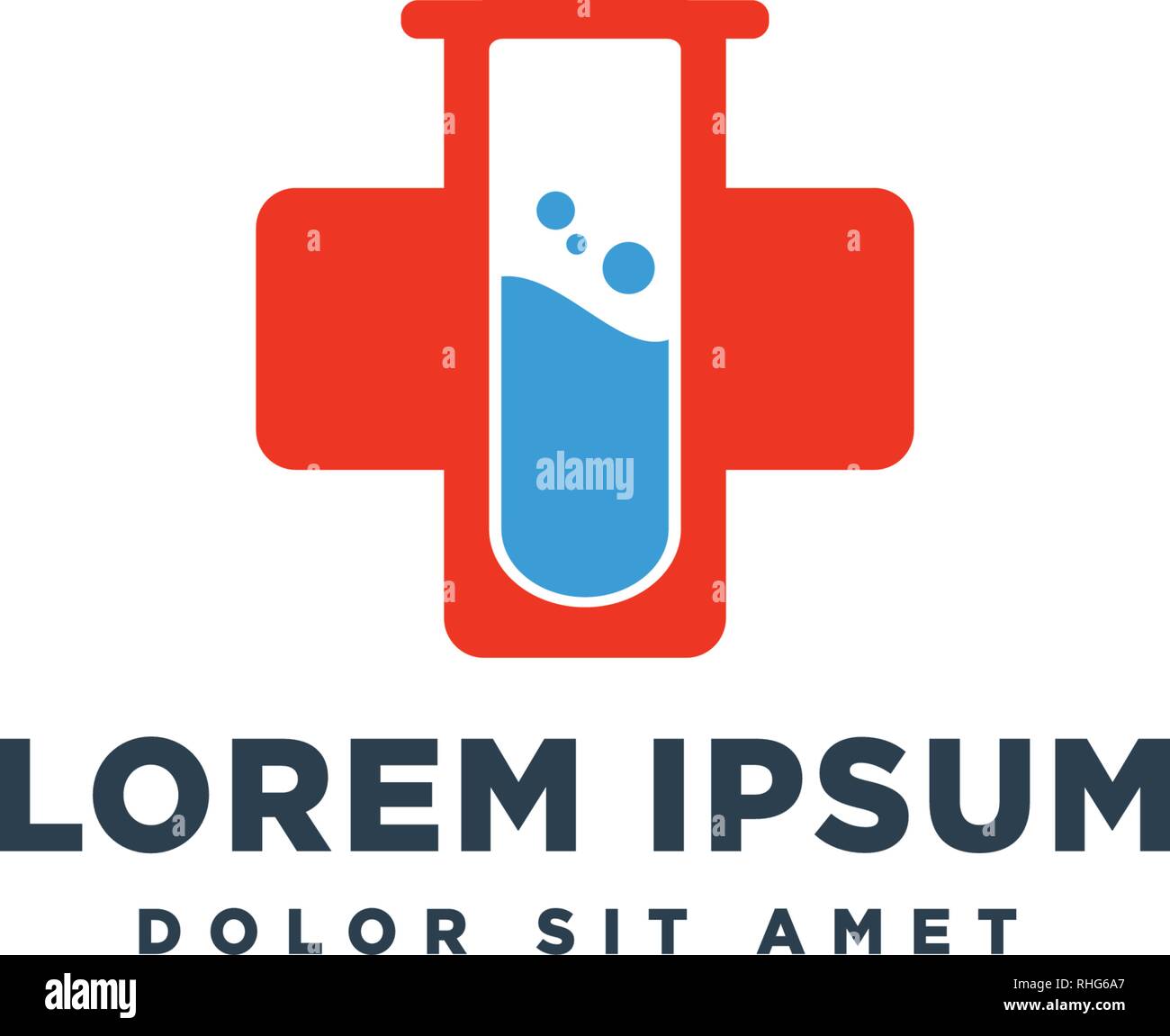 laboratory, health, medicine, care logo template vector illustration ...