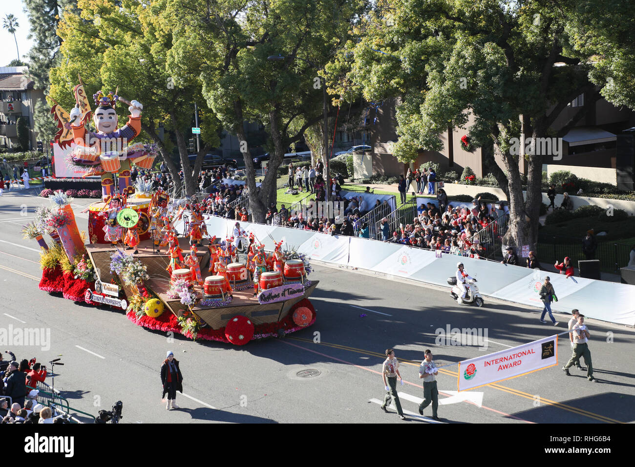 2019 Tournament of Roses Parade in Pasadena, California on January 1 ...