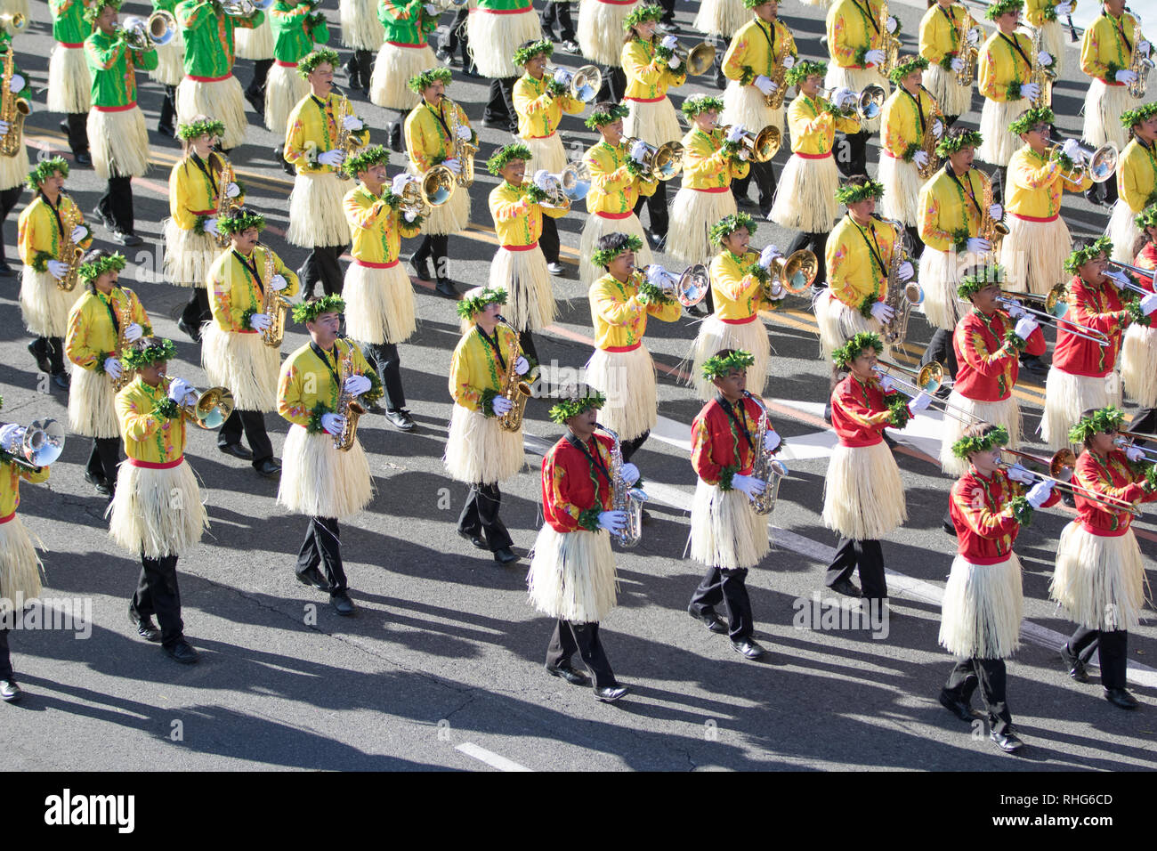 2019 Tournament of Roses Parade in Pasadena, California on January 1 ...