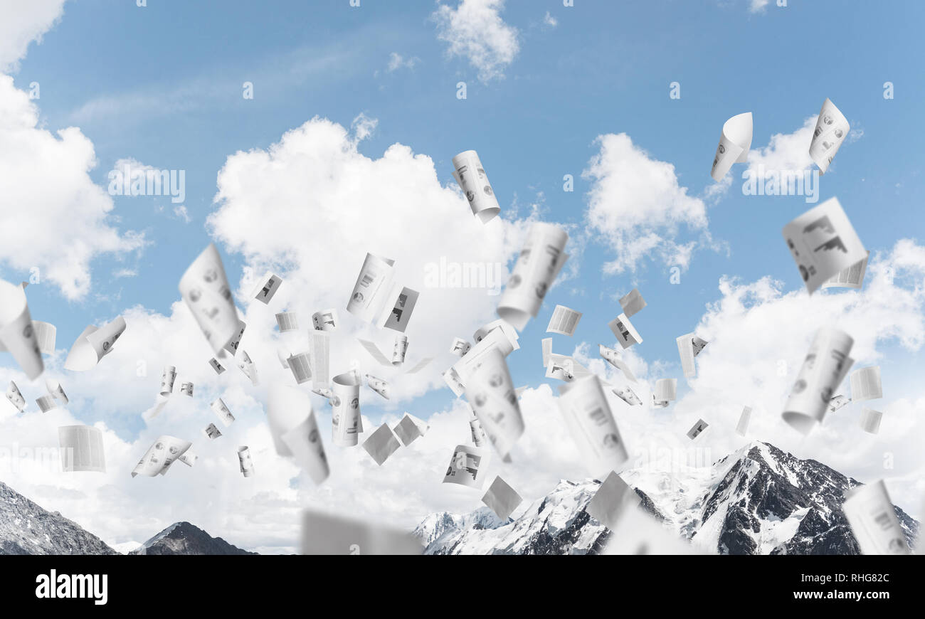 Summer colourful mountain landscape Stock Photo - Alamy