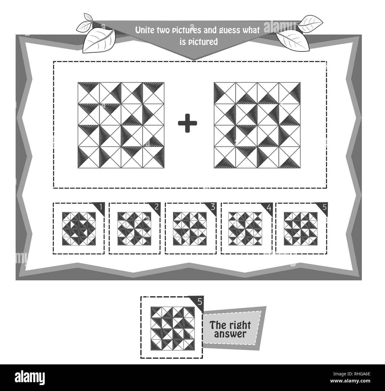 educational game black and white for kids and adults development of ...