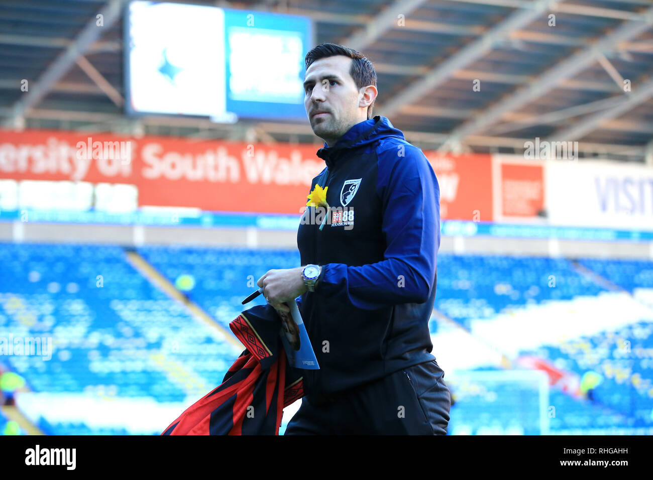 Bournemouth's Charlie Daniels during the Premier League match at the ...