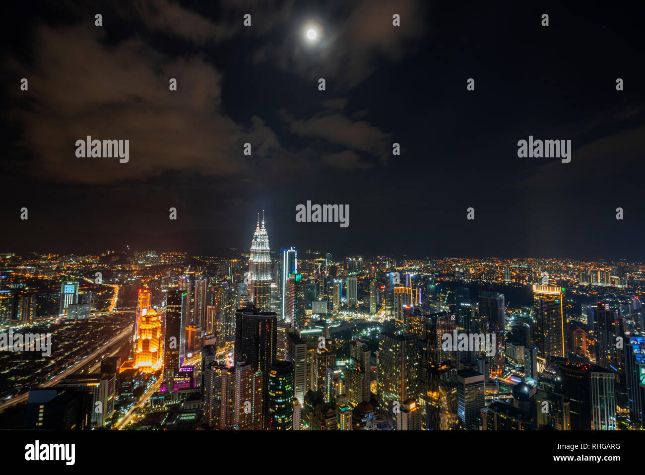 Klcc night view hi-res stock photography and images - Alamy