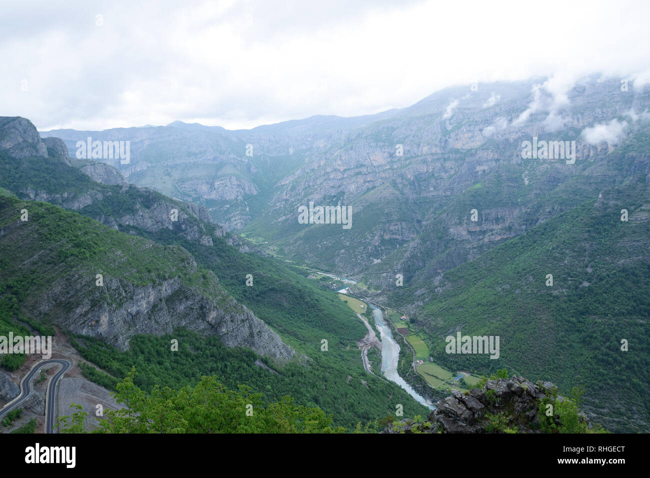 Albanian mountains hi-res stock photography and images - Alamy