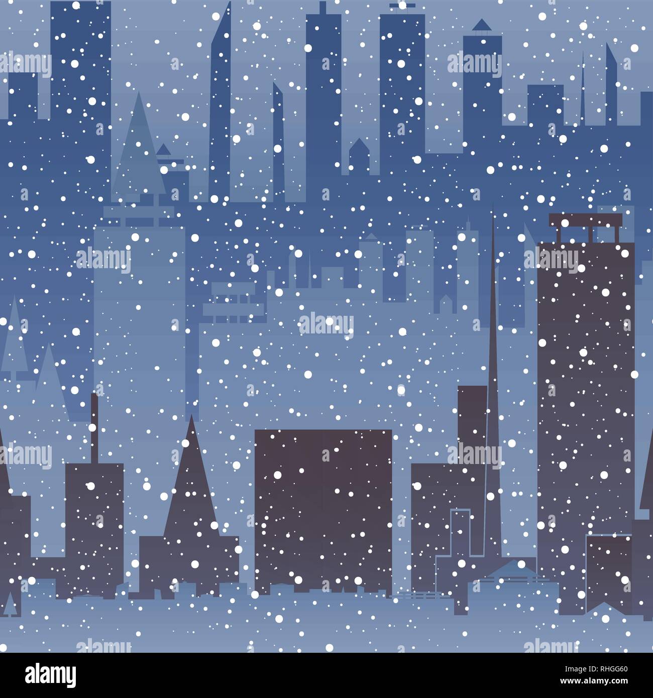 Bridge snow in winter Stock Vector Images - Alamy