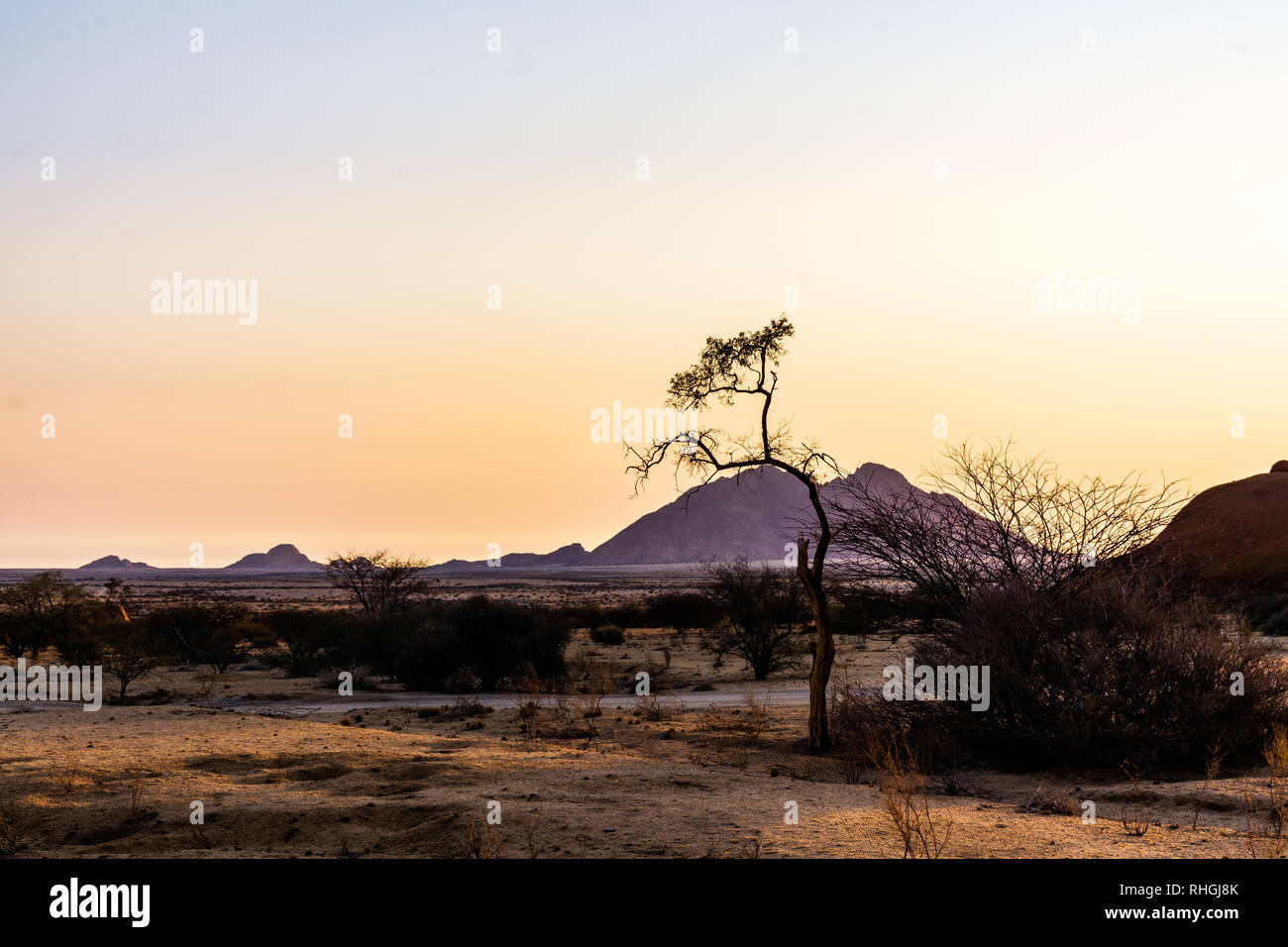 Spitzkoppe Nature Reserve - Panorama, Namibia, Africa roadtrip Stock ...