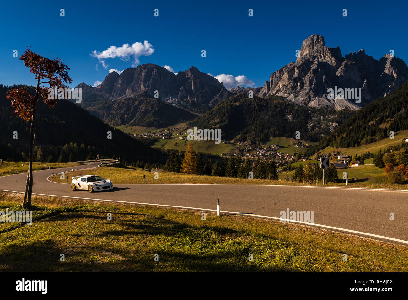 Oct. 2018, Alta Batia, Hochabteital, Dolomiten, Südtirol, Italien ...