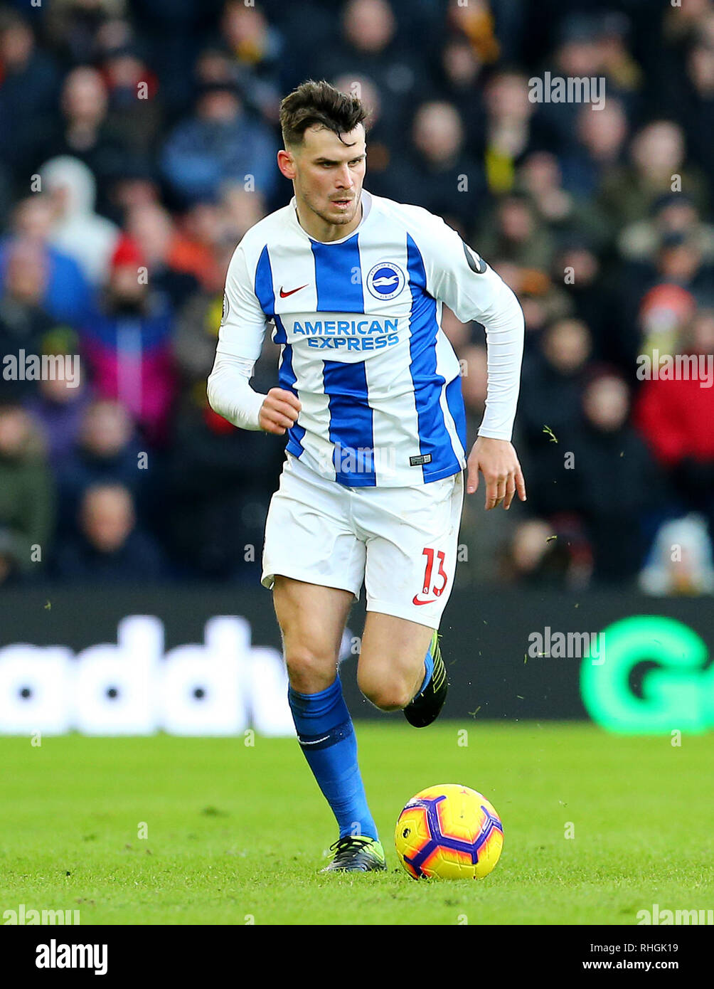 Brighton & Hove Albion's Pascal Gross during the Premier League match ...