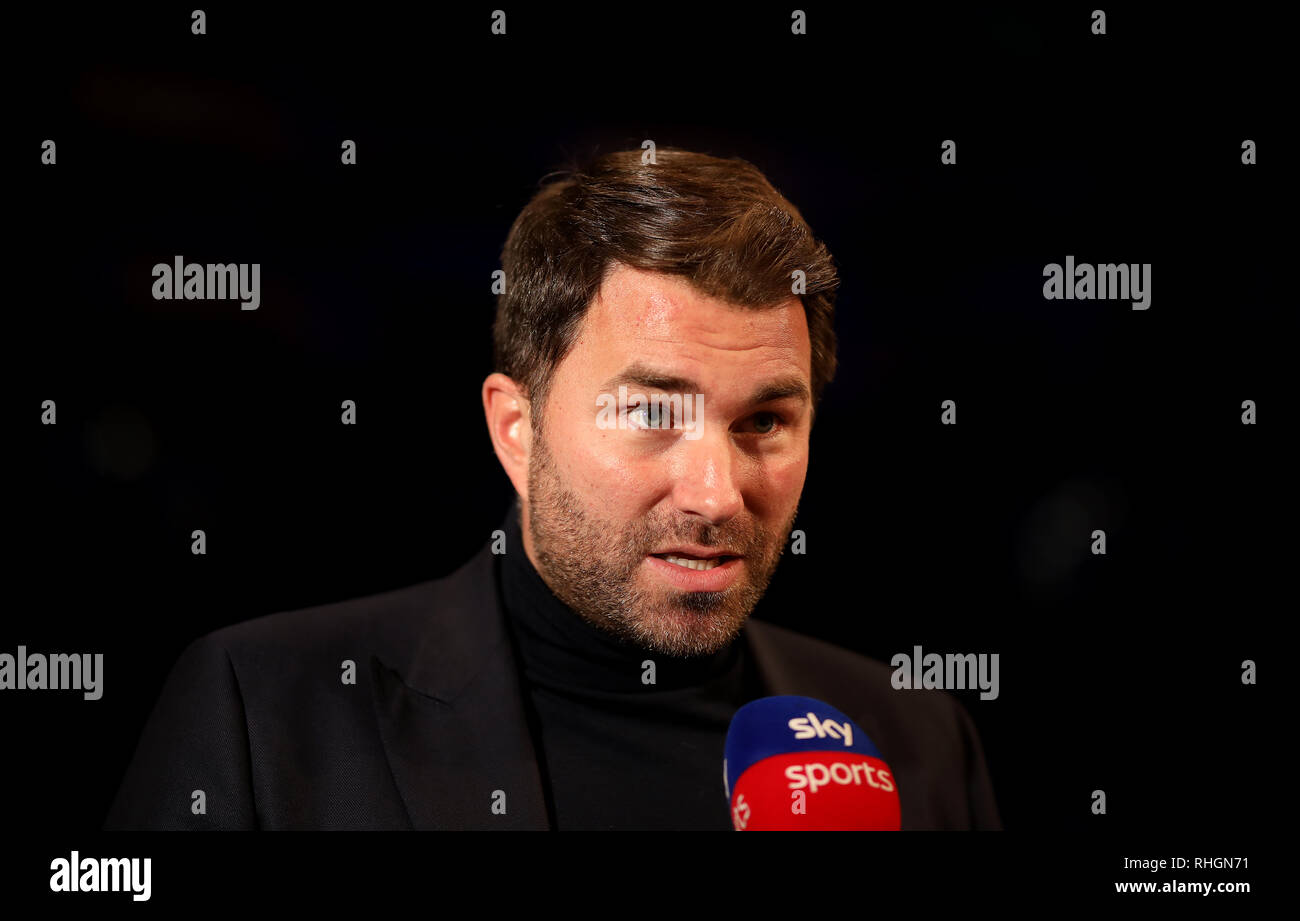 Eddie Hearn at The O2 Arena, London Stock Photo - Alamy
