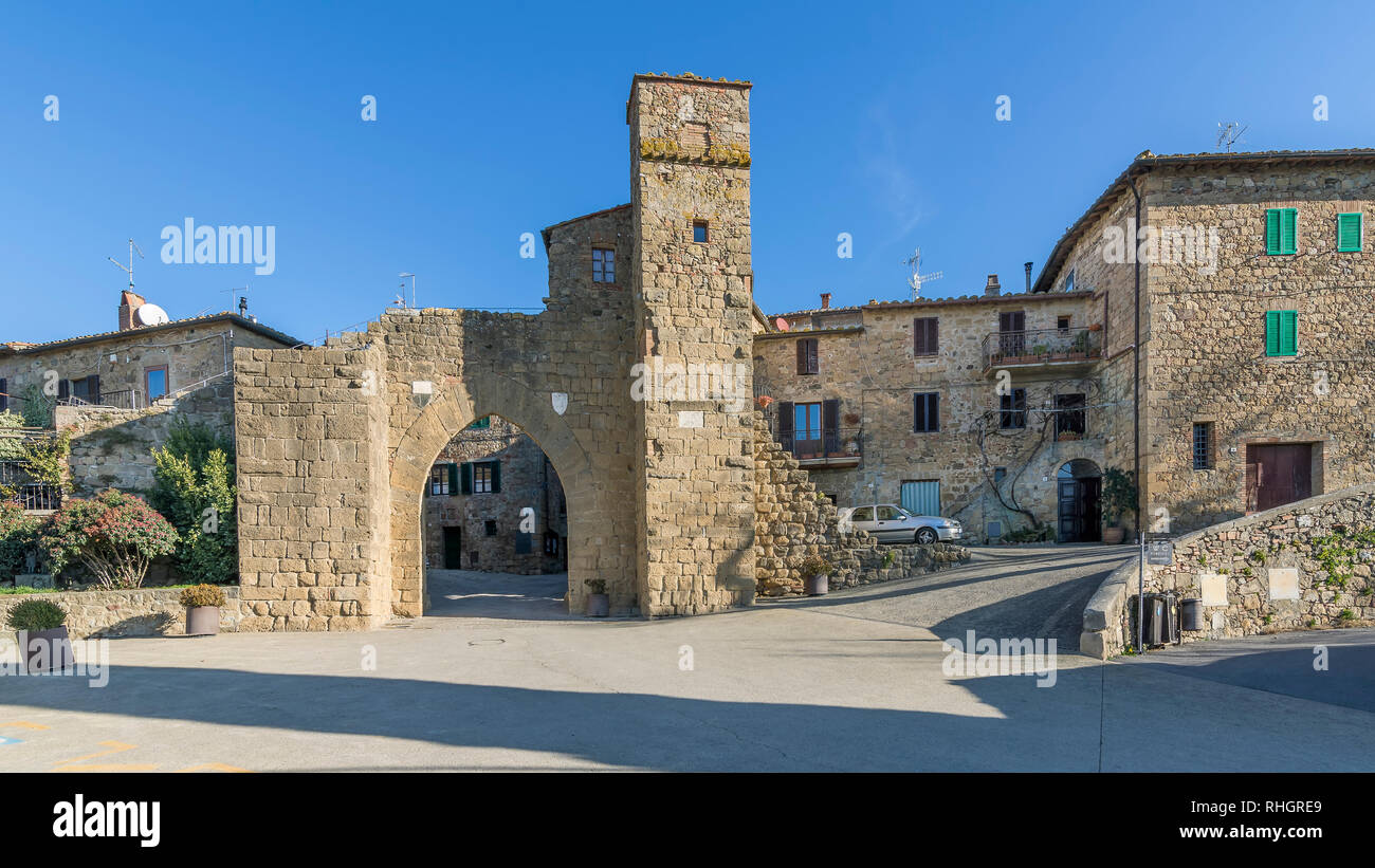 Medieval Town Monticchiello Italy High Resolution Stock Photography and ...